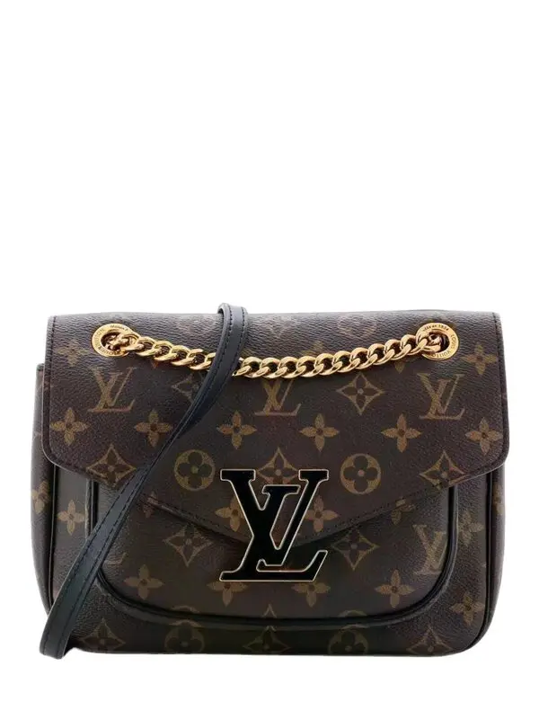 LOUIS VUITTON Passy Handbag Monogram Canvas Crossbody Bag - Brown