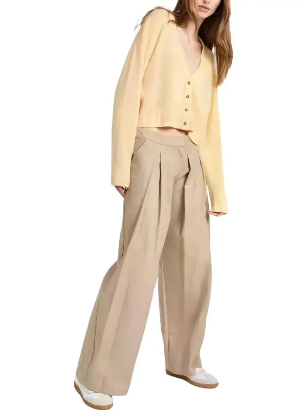 Le Kasha Rum Pleated Trousers - Neutrals