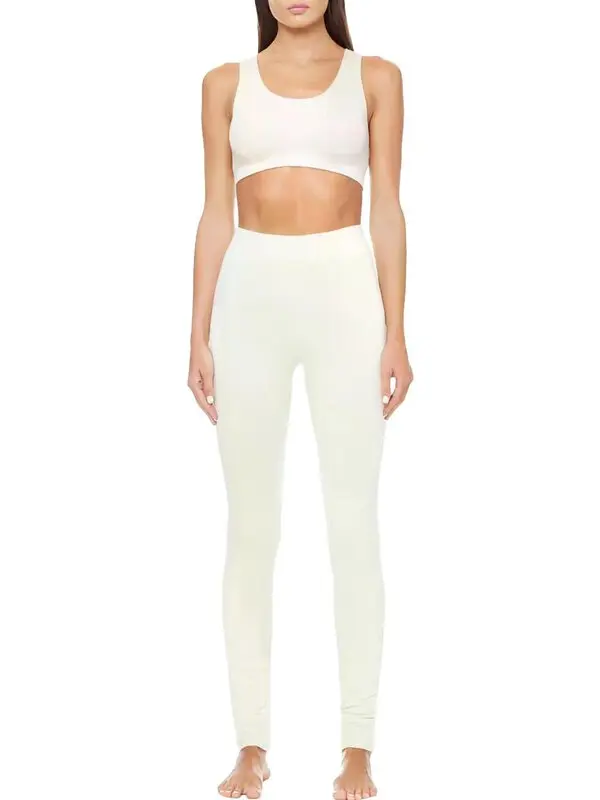 Eterne High-rise Jersey Leggings - Neutrals