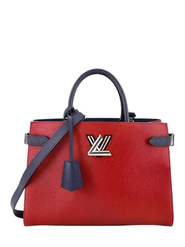 LOUIS VUITTON Twist Epi Leather Tote Bag - Red