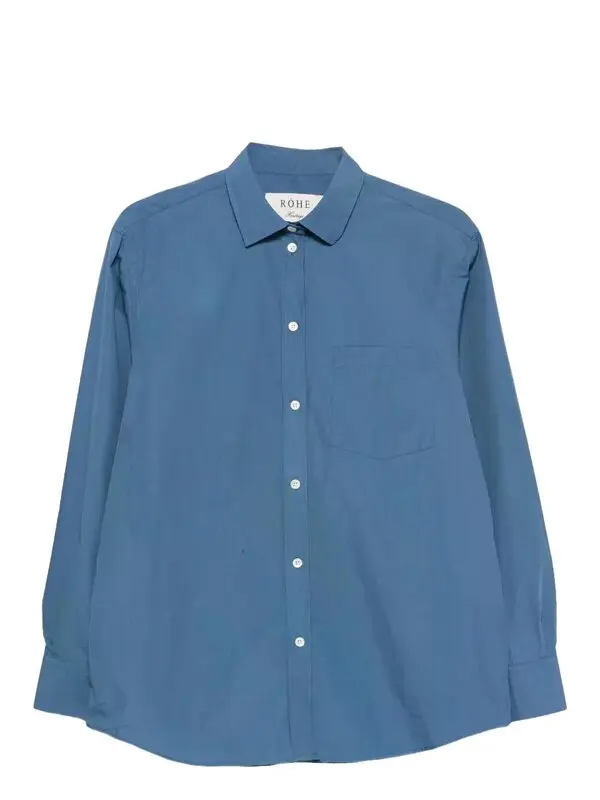 RÓHE Long-sleeve Shirt - Blue