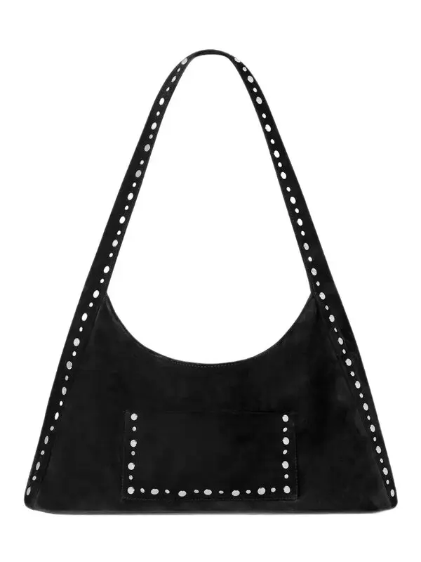 Gimaguas Maxi Franca Stud-embellished Shoulder Bag - Blue