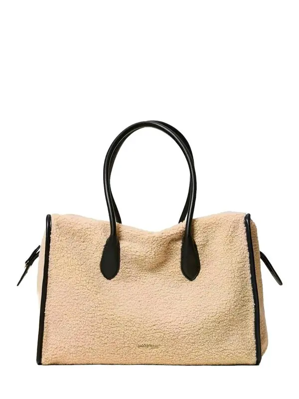 TWINSET Piped-trim Tote Bag - Neutrals