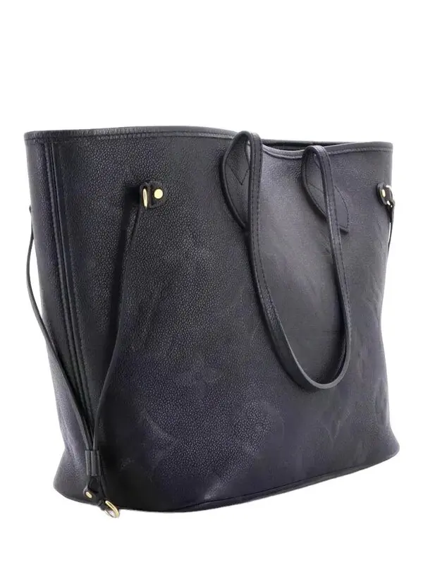 LOUIS VUITTON Neverfull Nm Monogram Empreinte Giant Mm Tote Bag - Black