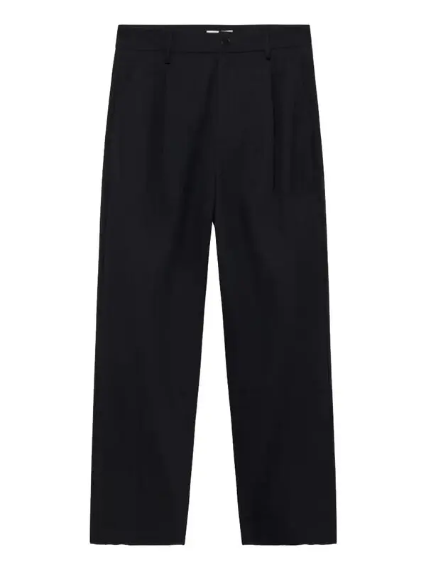 Simkhai Wilson Wide-leg Pleated Trousers - Black