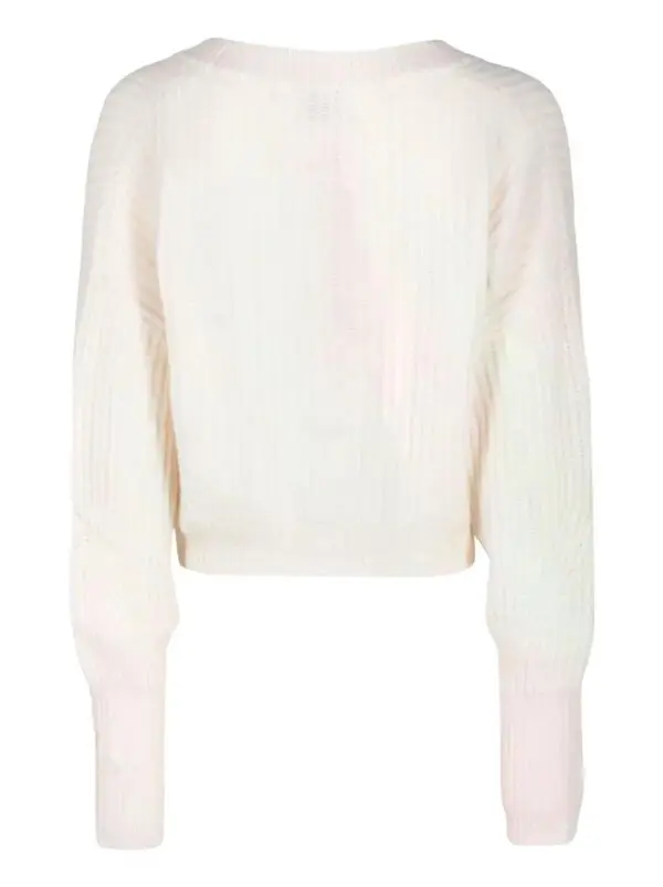 Le Kasha Monaco Ribbed-knit Cardigan - Neutrals