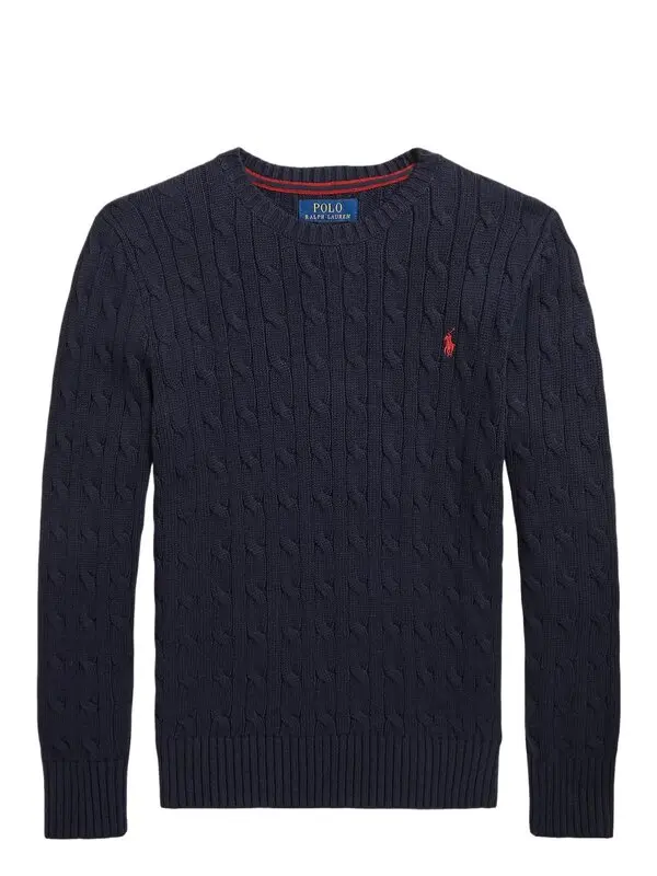Polo Ralph Lauren Polo Pony-embroidered Cardigan - Navy