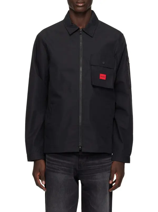 Hugo Boss Zip Pocket Jacket - Black