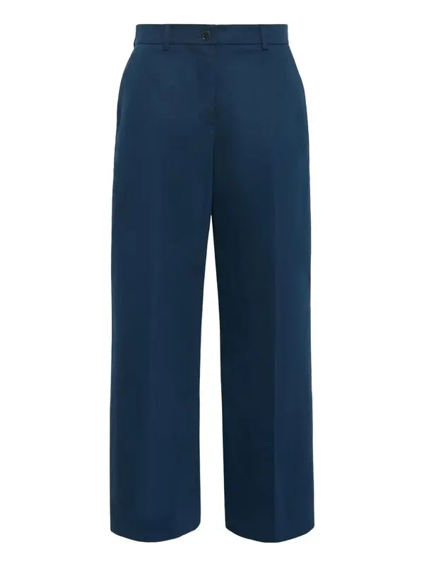 Max Mara Casual Pants With Belt Loops - Blue