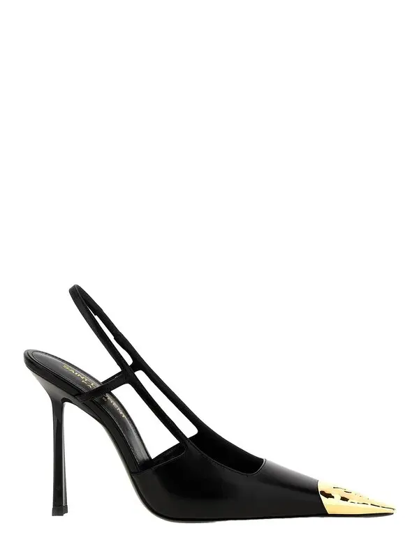 Saint Laurent Jeanne' Pumps - Black