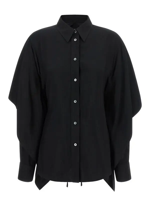 MAISON MARGIELA Cape Shirt - Black