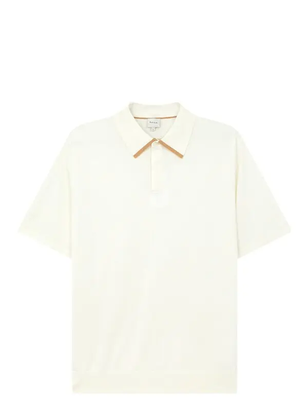 Paul Smith Contrast Collar Polo Shirt - No