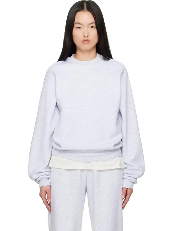 SKIMS Crew Sweatshirt - White