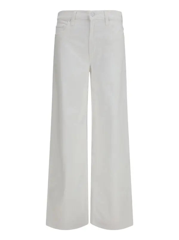 MOTHER Wide-leg Jeans - White