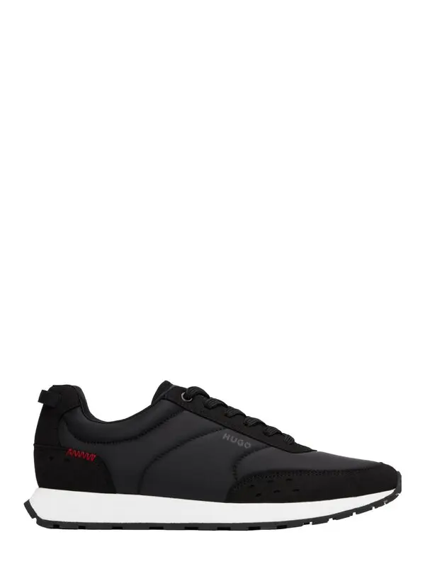 Hugo Boss Icelin Lace-up Low-top Sneakers - Black