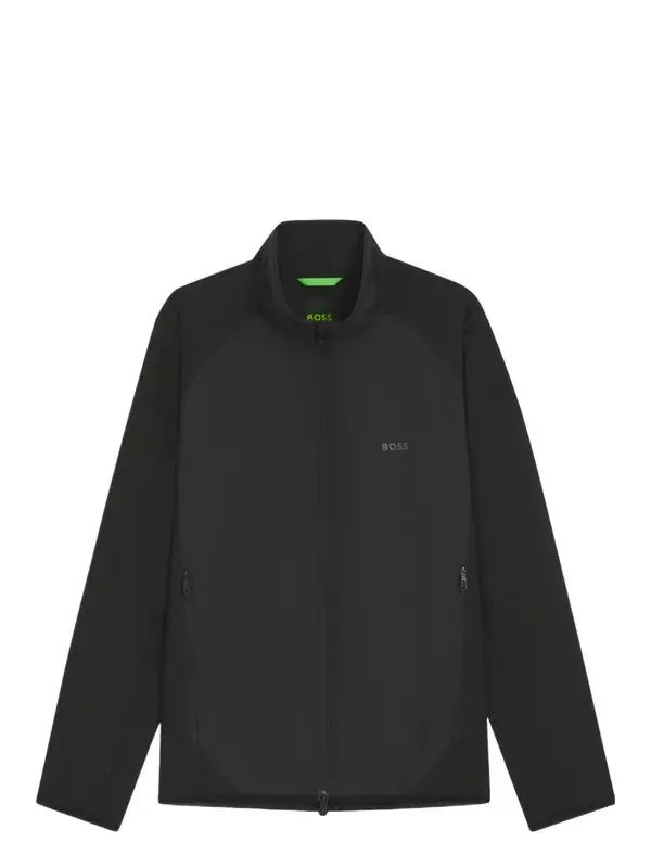 Hugo Boss Lightweight Zip-up Jacket - Black
