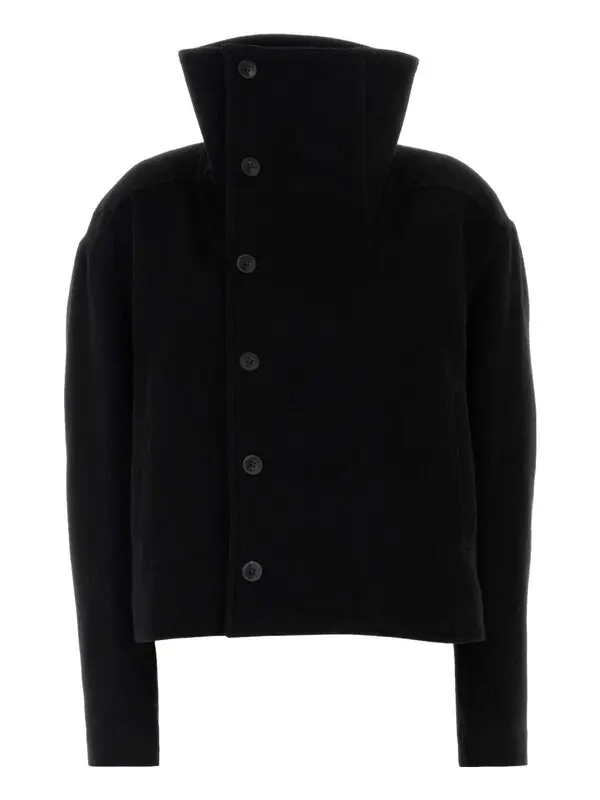 Rick Owens Biker Jumbo Jacket - Black