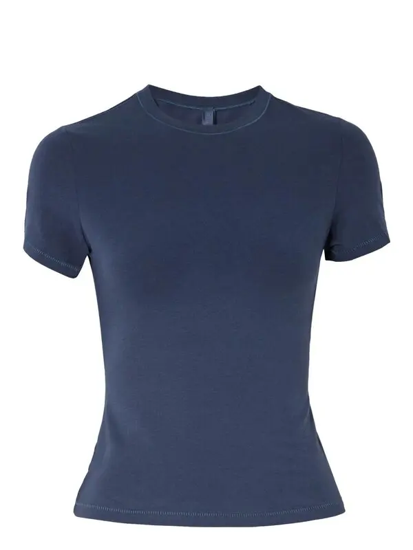 SKIMS Crew Neck T-shirt - Blue