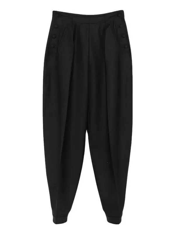 DARKPARK Taylor Wool Sailor Trousers - Black