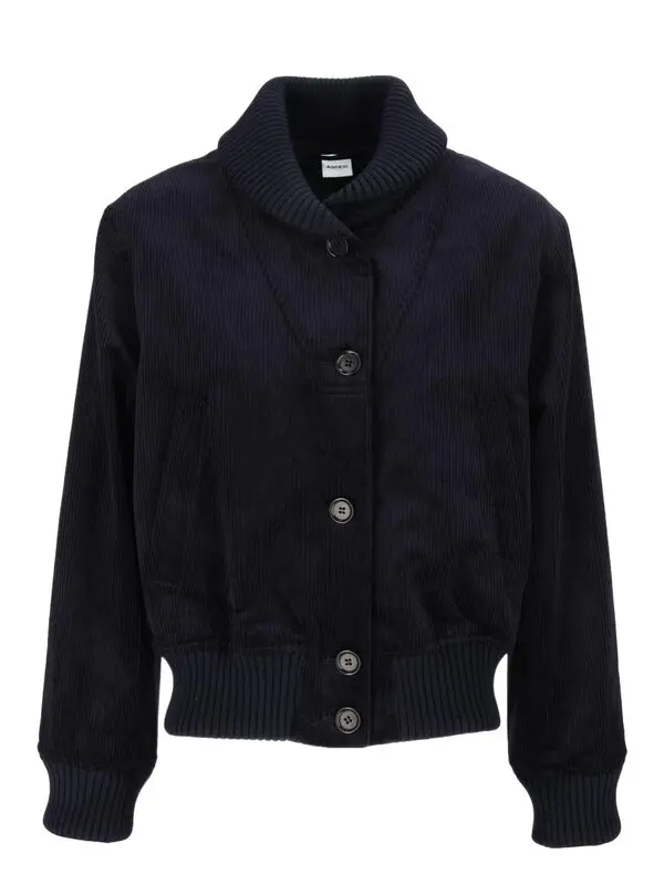 Aspesi Corduroy Shawl-collar Jacket - No