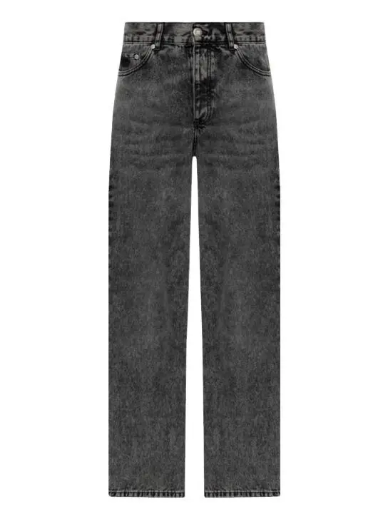 BY MALENE BIRGER Vinola Straight Leg Jeans - Black