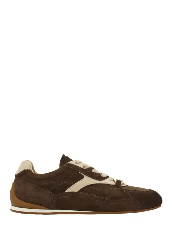 FERRAGAMO Gancini Ornament Sneaker - Ebony