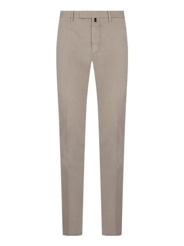 Incotex Slim-fit Trousers - Medium Gray