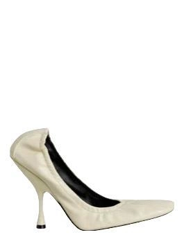 Phoebe Philo Pucker High Heels - Plaster Grey