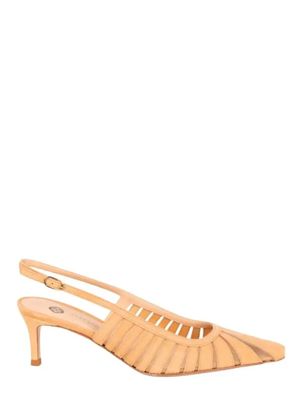 Roberto Festa Slingback Laser-cut Detailed Pumps - No
