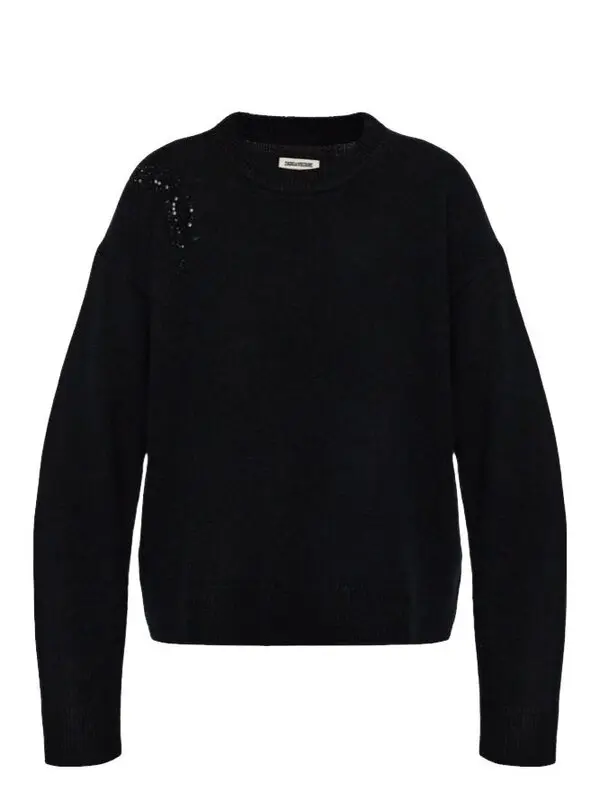Zadig&Voltaire Long-sleeved Sweater - Black