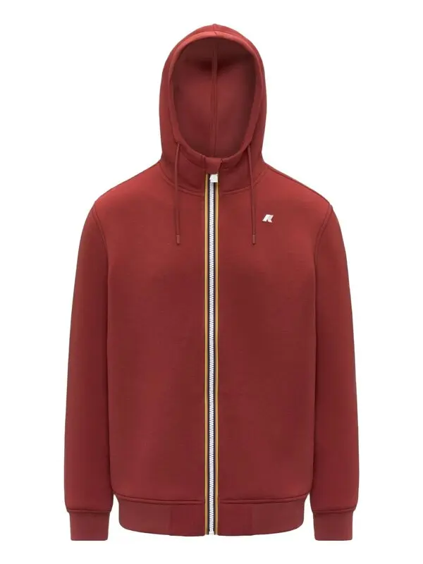 K-WAY Rainer Spacer Fleece Jacket - Red