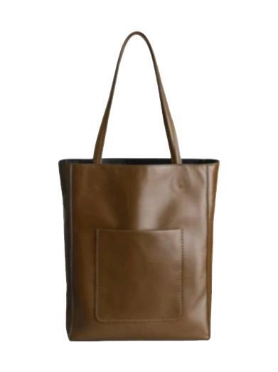 Phoebe Philo Paper Handbag - Bronze