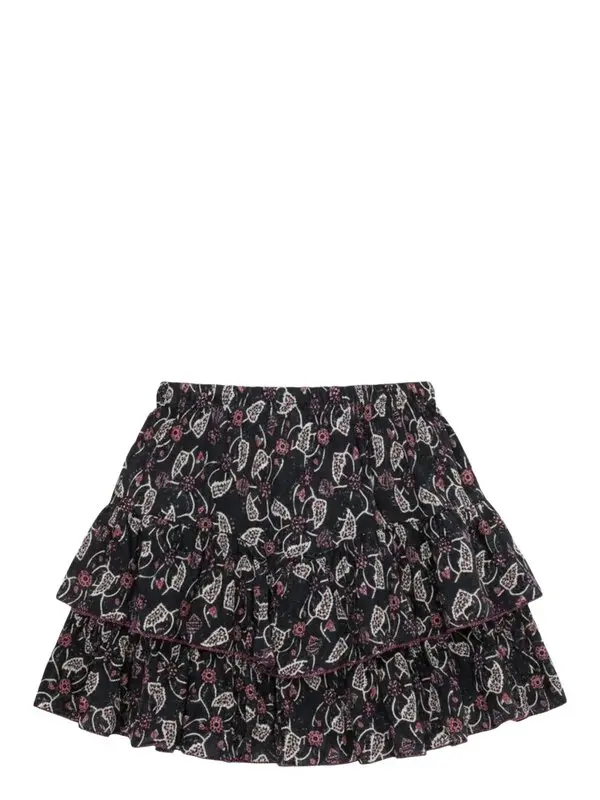 Isabel Marant Étoile Jocadia Ruffled Shorts - Black