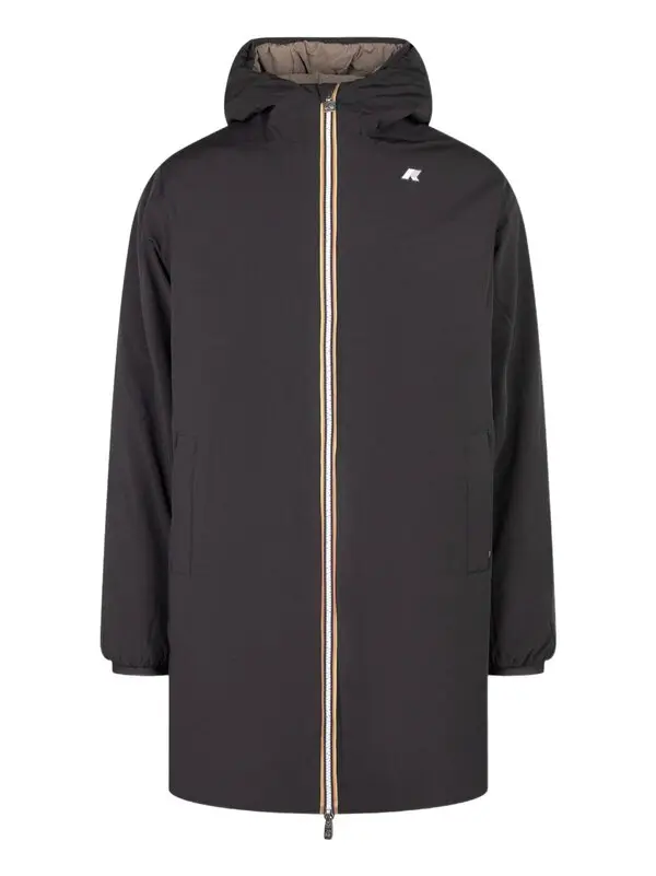 K-WAY Jacob St Warm Hooded Coat - Dbz