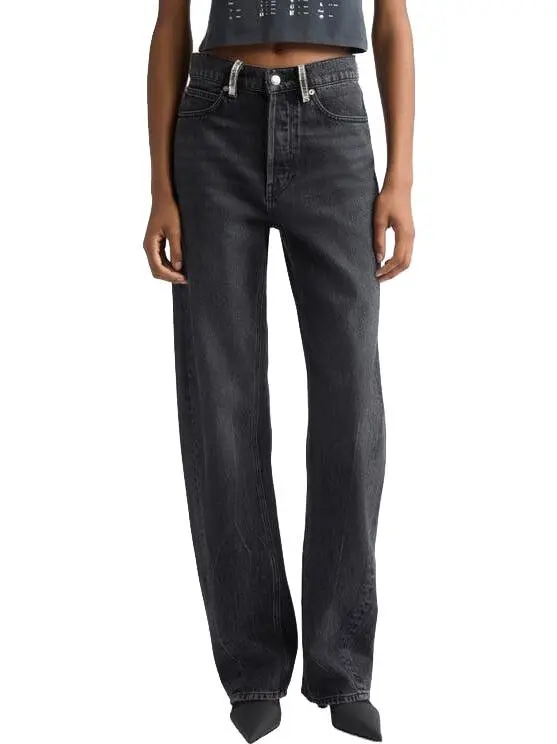 Alexander Wang Float Relaxed Jeans - Grey Aged