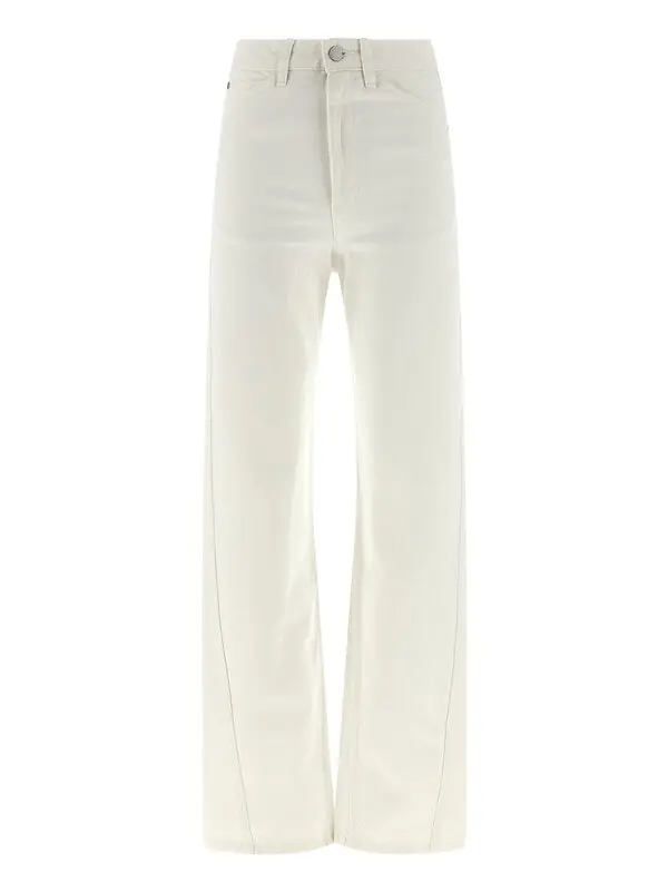 LEMAIRE Twisted' Pants - White