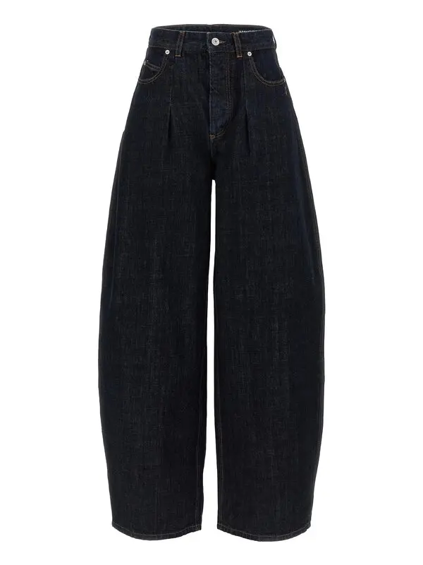 Jacquemus Le De-nimes Ovalo' Jeans - Blue