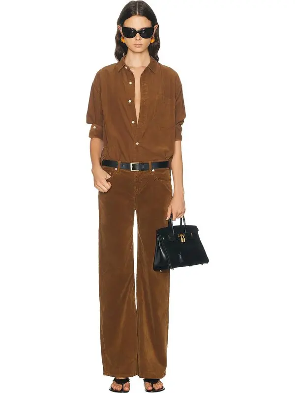 Citizens Of Humanity Kayla Corduroy Shirt - Manuka