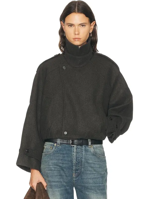 SANS FAFF Monolith Bomber Jacket - Grey