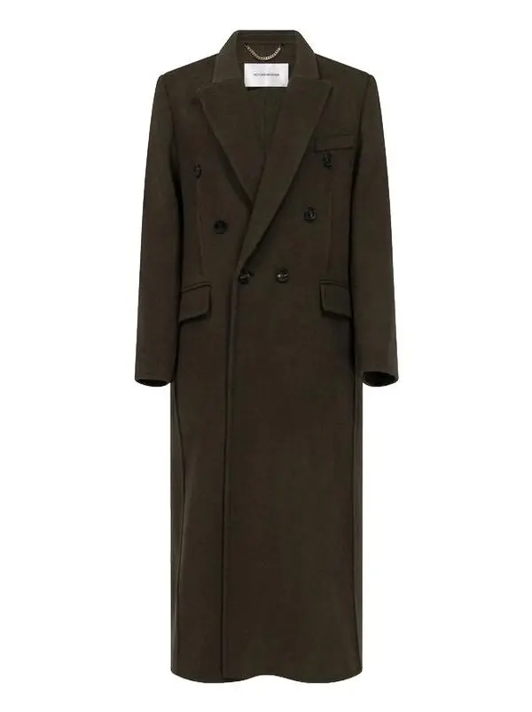 Victoria Beckham Jackets Military Jackets - Green