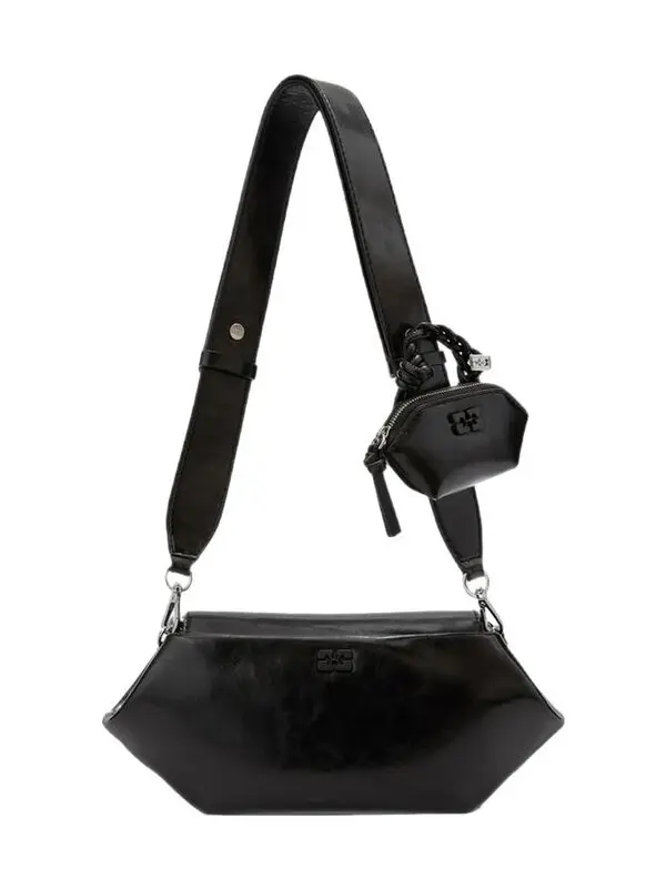 GANNI Satchels & Cross Body Bags - Black