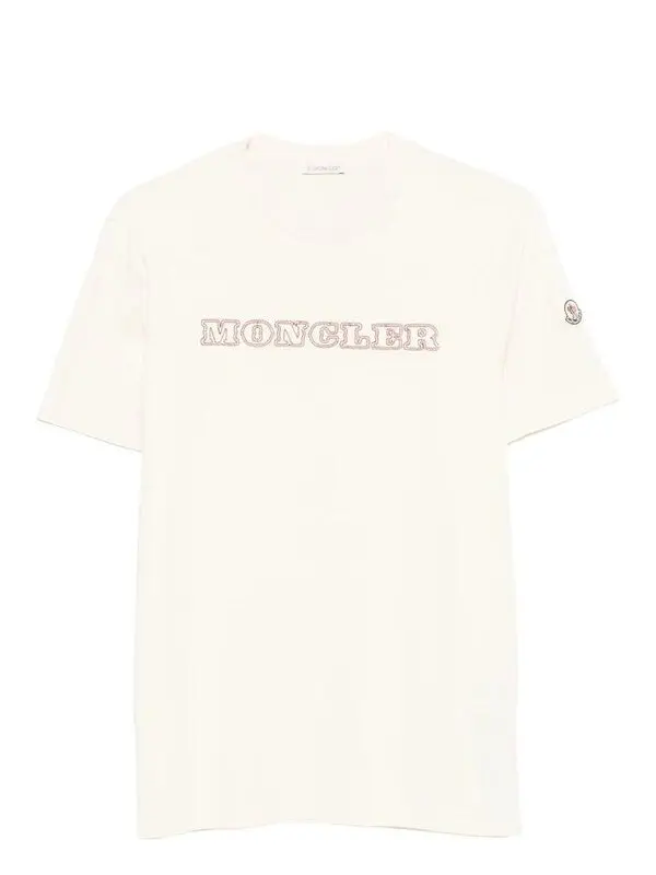 Moncler Neutrals T-shirts & Vests T-shirts - Cream