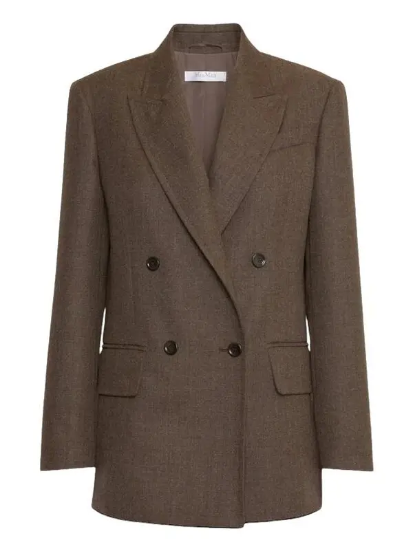 Max Mara Jackets Blazers - Brown