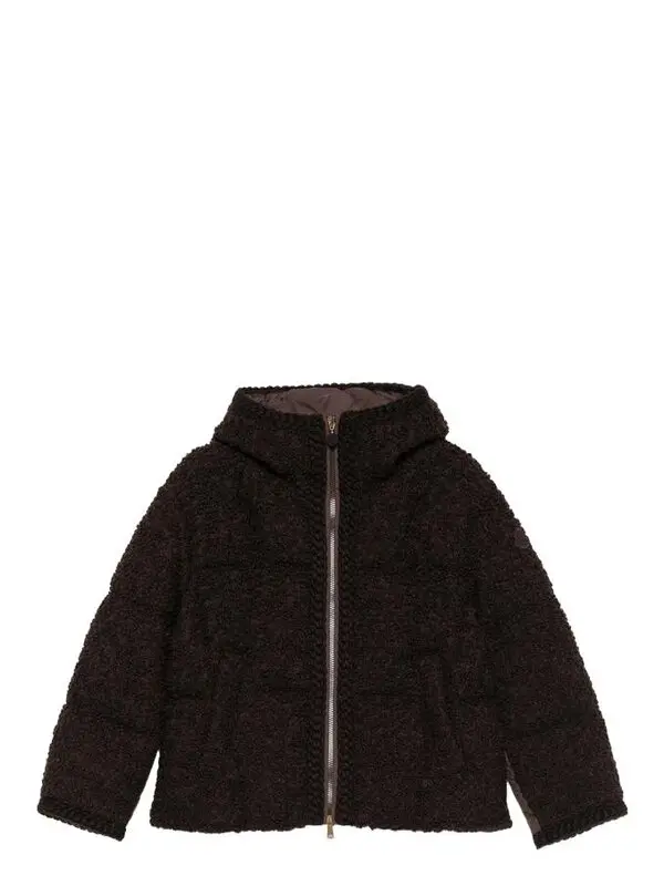 Moncler Jackets Puffer Jackets - Brown
