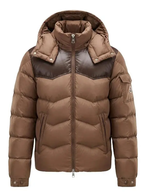 Moncler Jackets Padded & Down Jackets - Brown