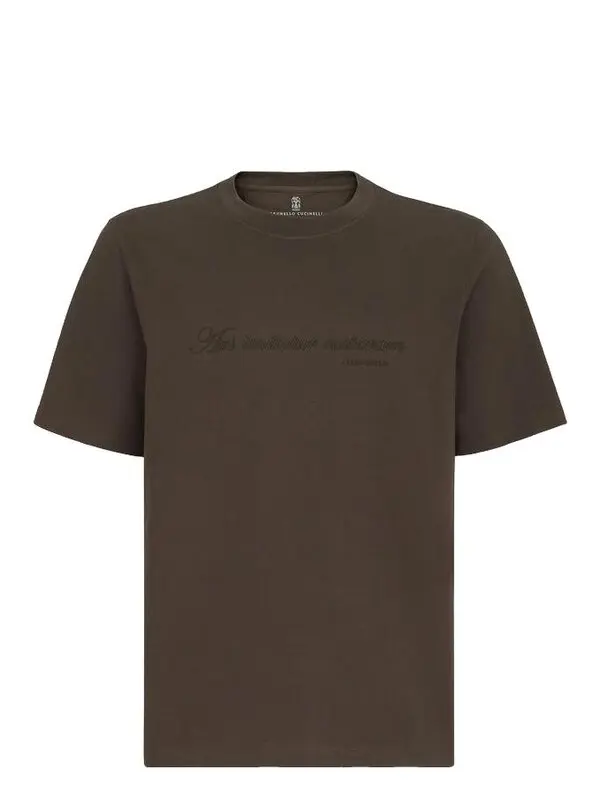 Brunello Cucinelli T-shirts & Vests T-shirts - Brown