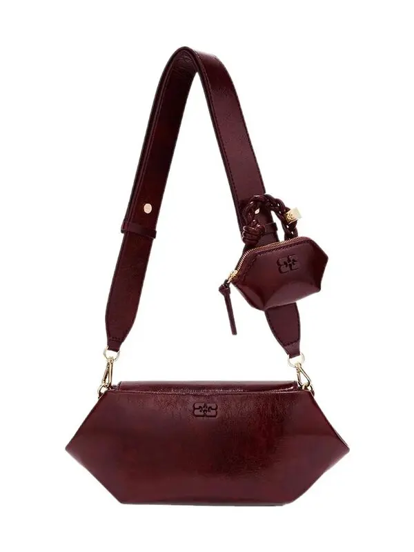 GANNI Satchels & Cross Body Bags - Red
