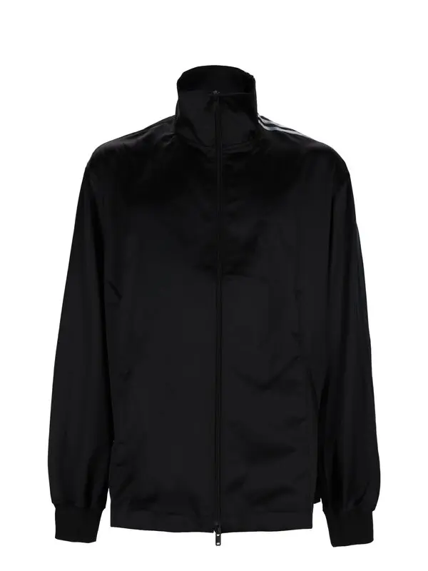 Y3 Giacca Sportiva In Raso - Black