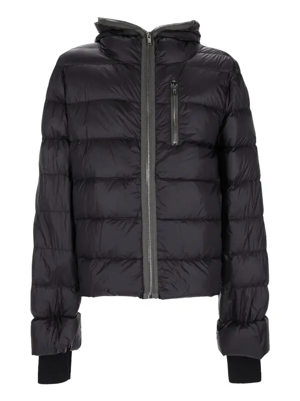 Rick Owens Piumino "gimp - Black