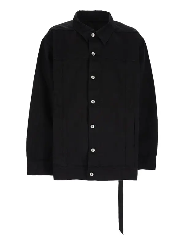 Rick Owens Giacca "jumbo Worker - Black